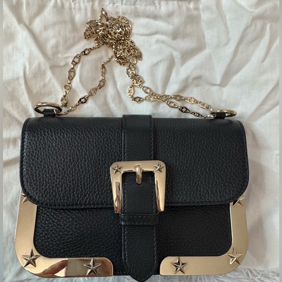 RED Valentino | Bags | Valentino Red Black Stars Shoulder Bag | Poshmark